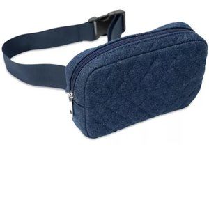 Jenni | Bags | Jenni Unisex Sm Dark Blue Denim Belt Bag | Poshmark
